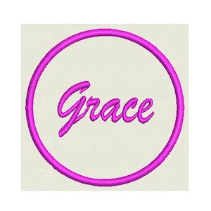 Custom Embroidered Name Patch - Personalize It! - Sew on or Iron on 3.5 ...