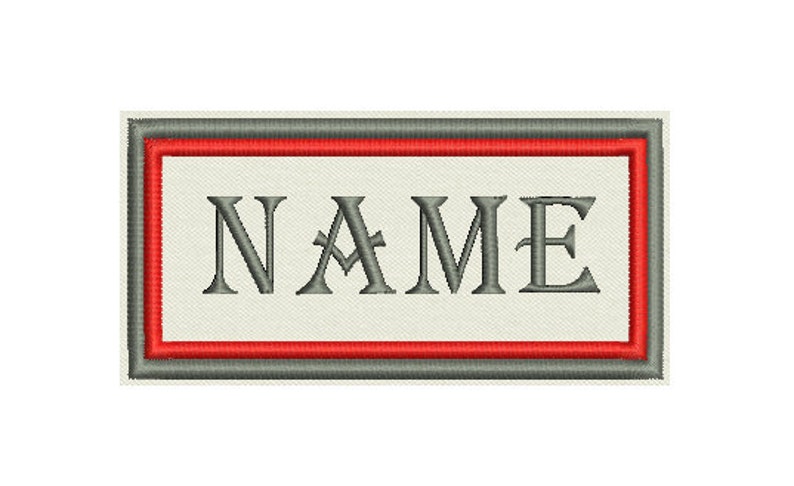 Set of 2 Custom Embroidered Name Patches Personalize It - Etsy
