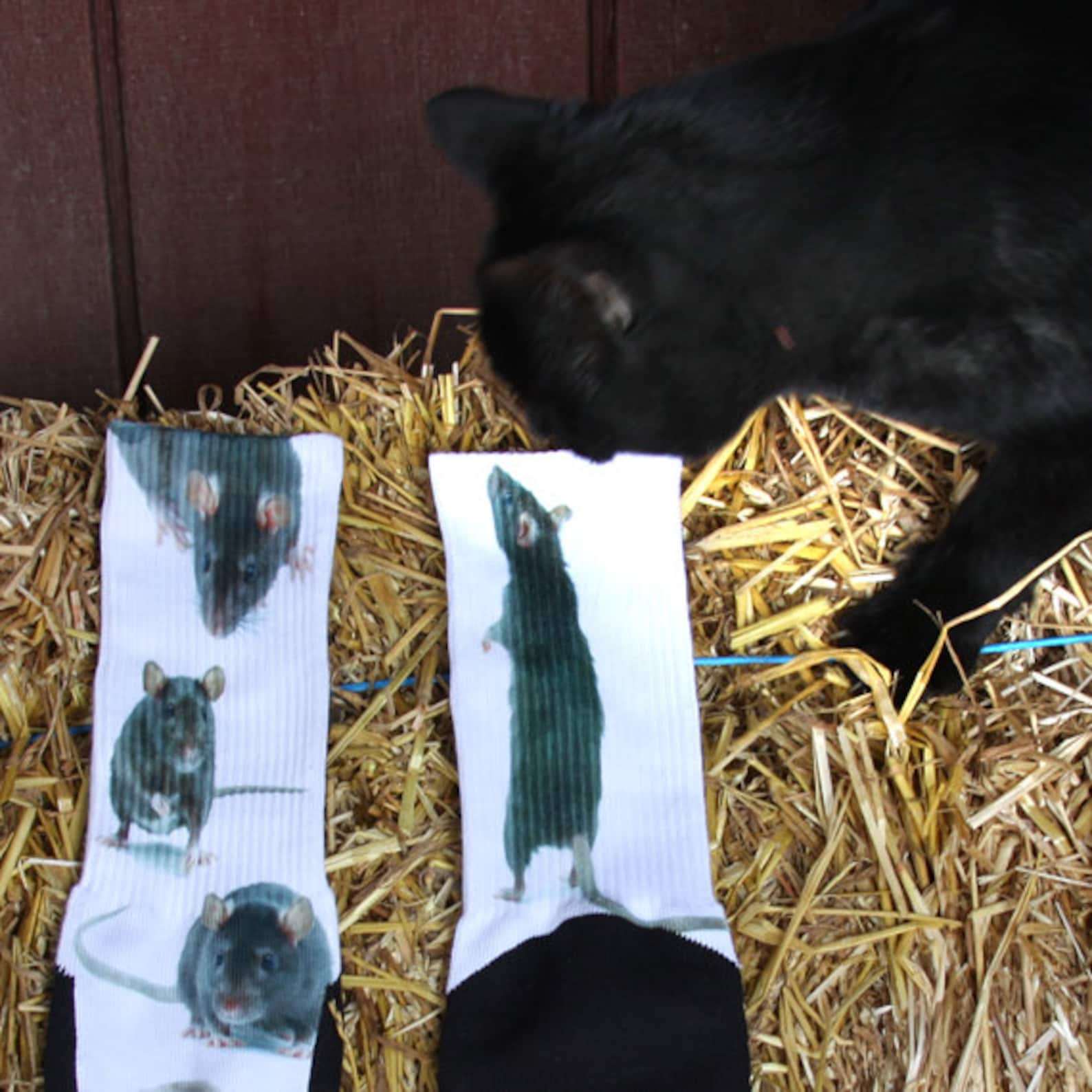 Bigger Than Life Rat Socks - Etsy