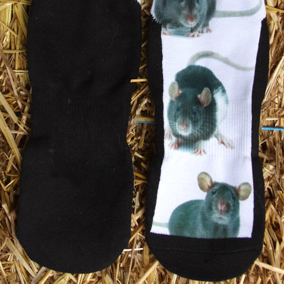 Bigger Than Life Rat Socks - Etsy