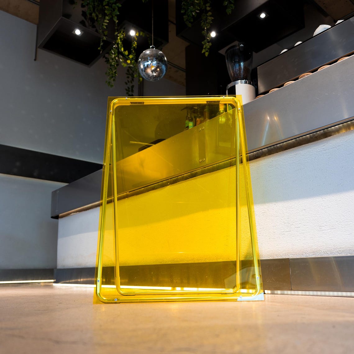 Octa | Modern A-frame Sidewalk Sign, Restaurant, Wedding Display ...
