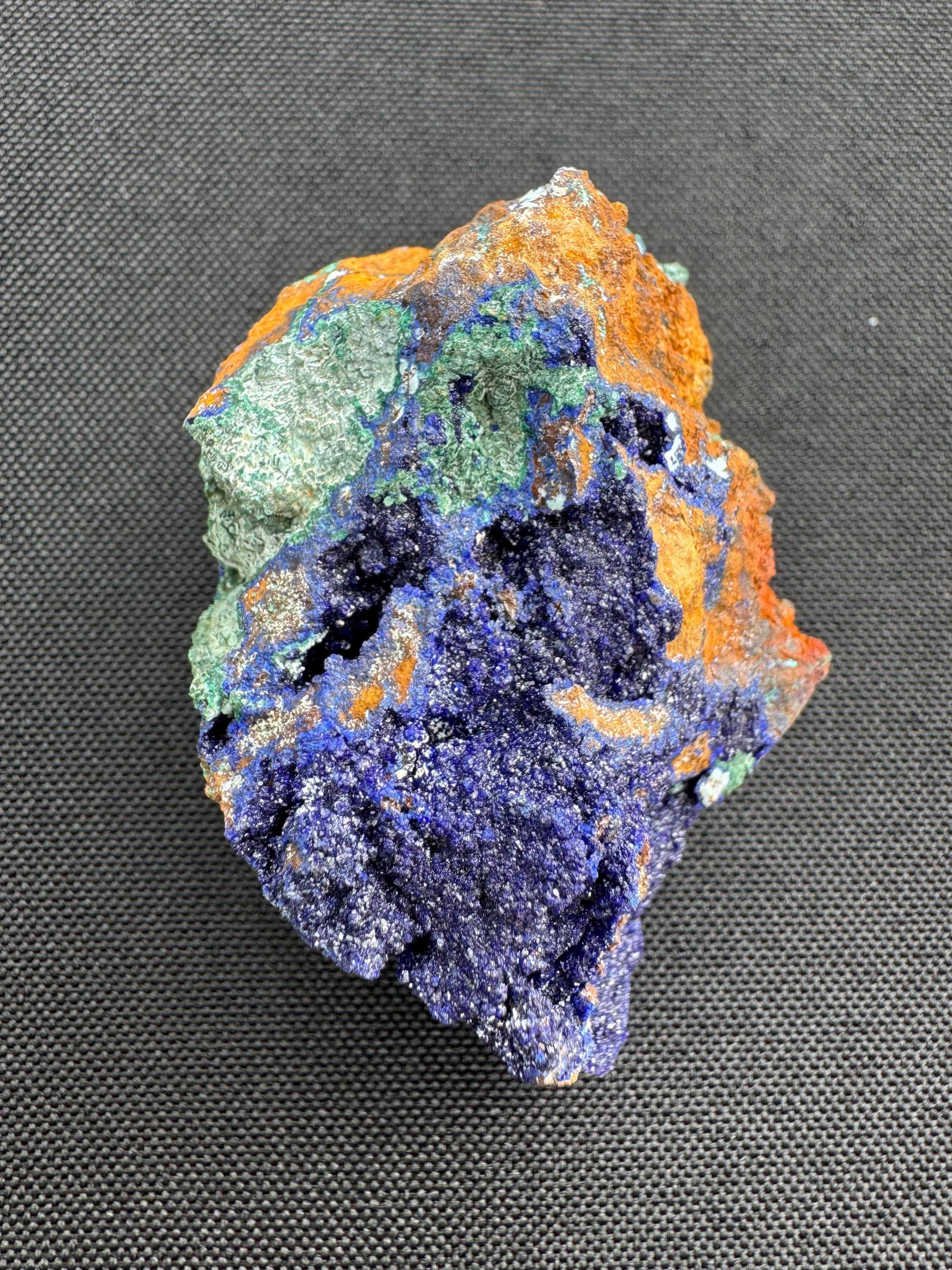 Azurite on Matrix – Deep Blue Mineral Specimen From Katanga, DR Congo ...