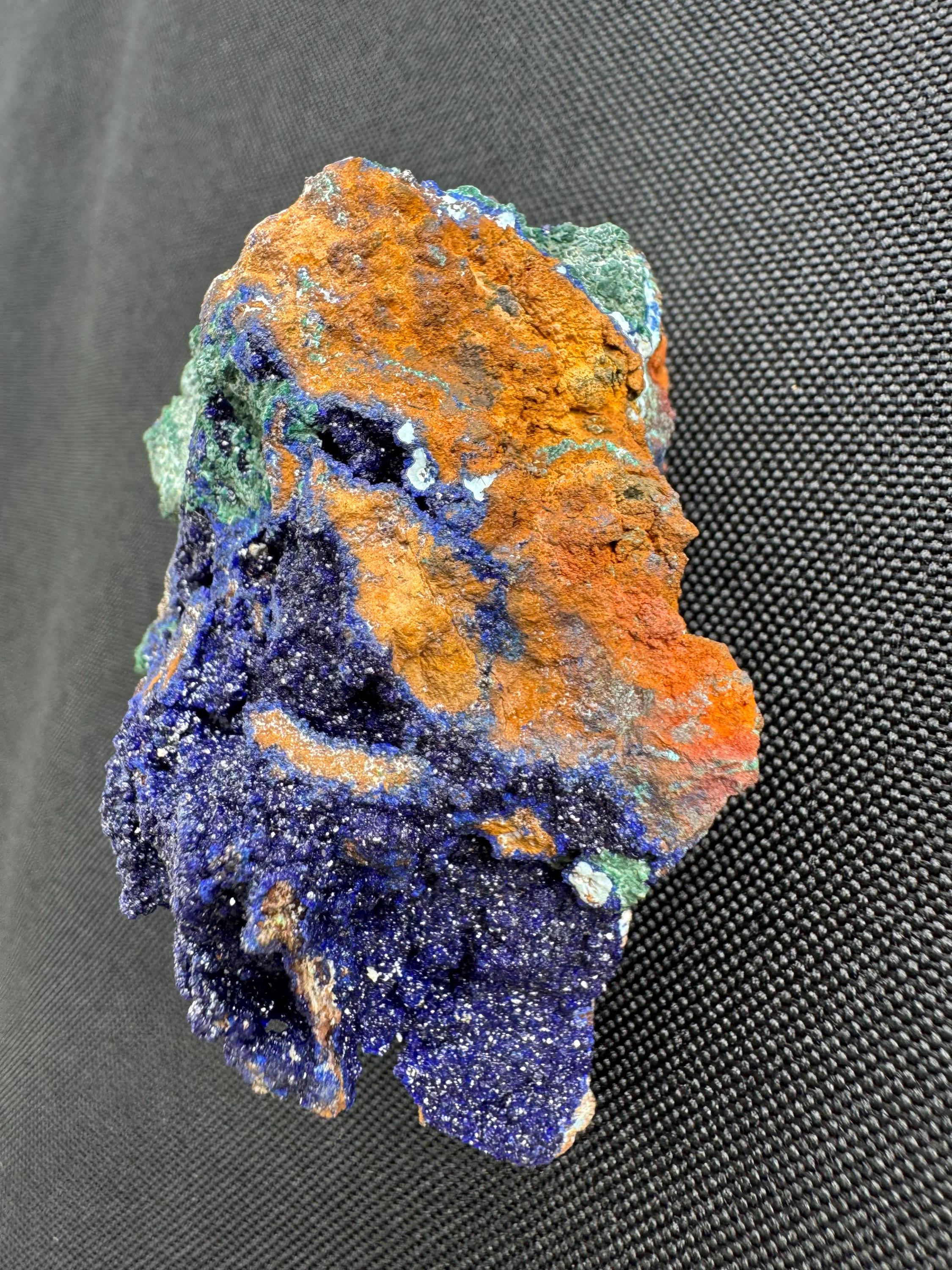 Azurite on Matrix – Deep Blue Mineral Specimen From Katanga, DR Congo ...