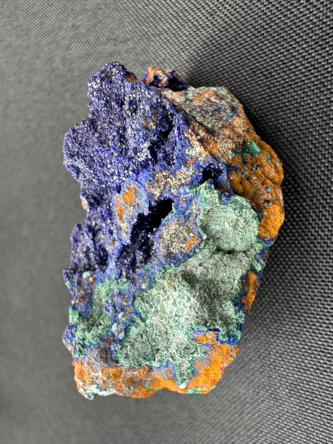 Azurite on Matrix – Deep Blue Mineral Specimen From Katanga, DR Congo ...