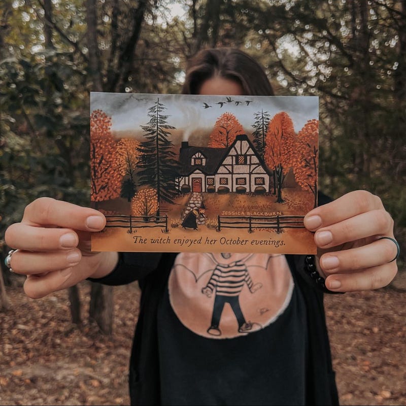 Wall Art Cottage Woods - Etsy UK