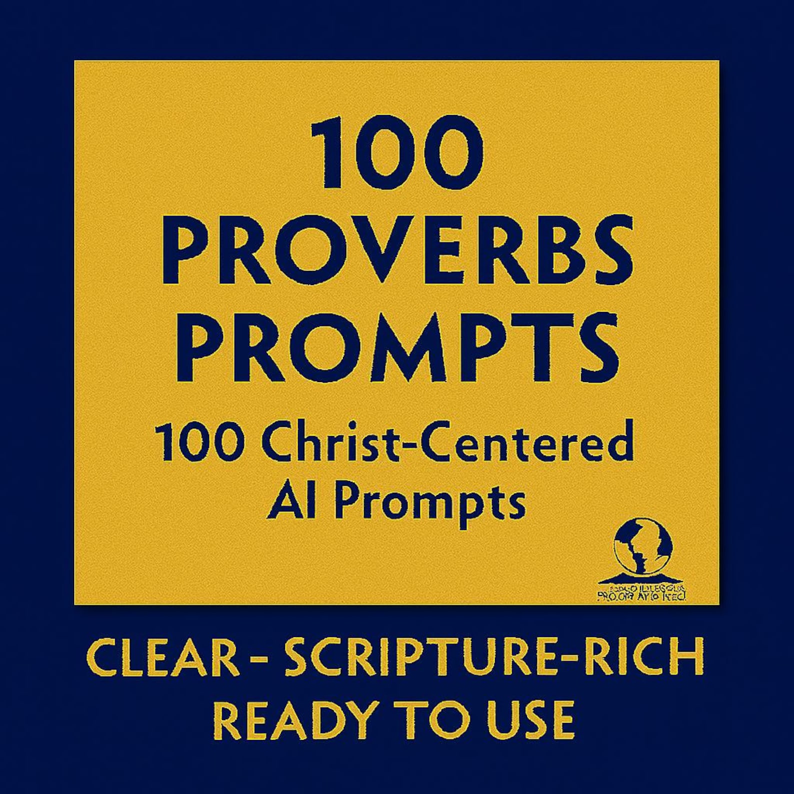 100 Proverbs Bible Study Prompts Christian AI Prompt Pack for Wisdom ...