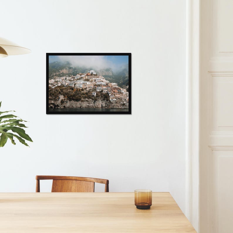 Vintage Positano Coast Italy Print, Photography Prints, High Society ...