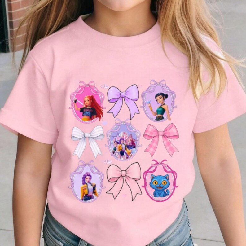 Kpop Huntrix PNG, Demon Hunters PNG, Coquette Bow Demon Hunters Png ...