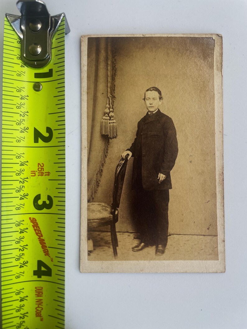 Victorian Post Mortem CDV – Ghostly Boy, Brooklyn NY – Forgotten Child ...