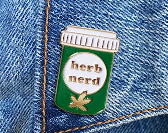 Weed Enamel Pin - Etsy