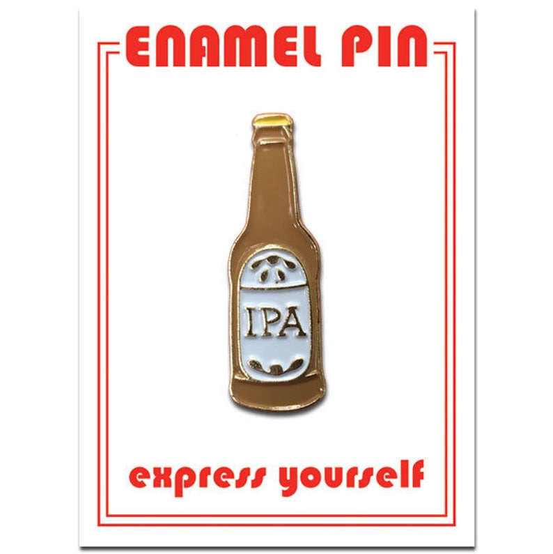 IPA Beer Pin Craft Beer Soft Enamel Pin Lapel Pin Gift - Etsy