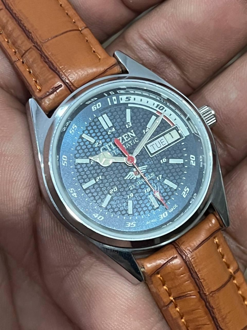 Classic Citizen Cal 8200 Automatic Vintage Men,s Day/date Wrist Watch ...