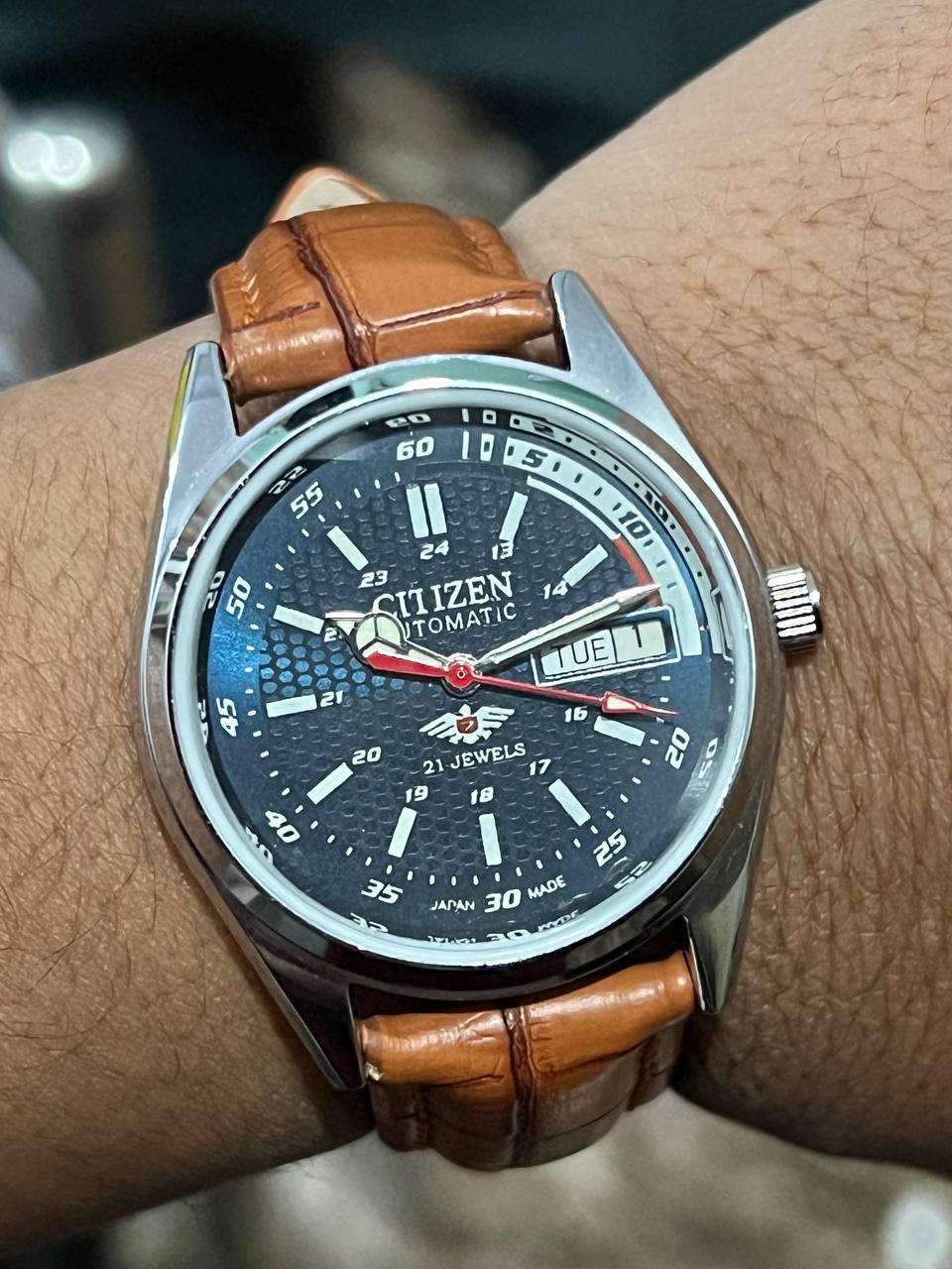 Classic Citizen Cal 8200 Automatic Vintage Men,s Day/date Wrist Watch ...