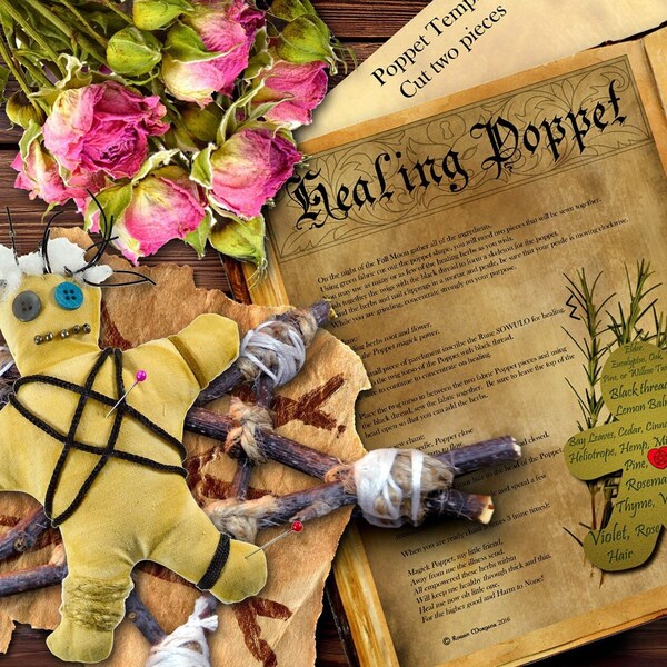 Magic Spell Doll - Etsy