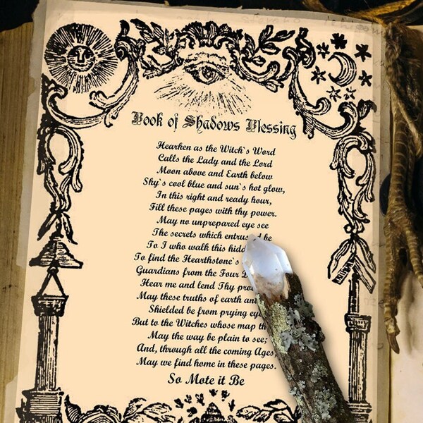 Book of Shadows - Etsy