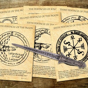 Pentacles of Solomon: 7 Powerful Seals & Sigils, 45 Printable Pages - Etsy