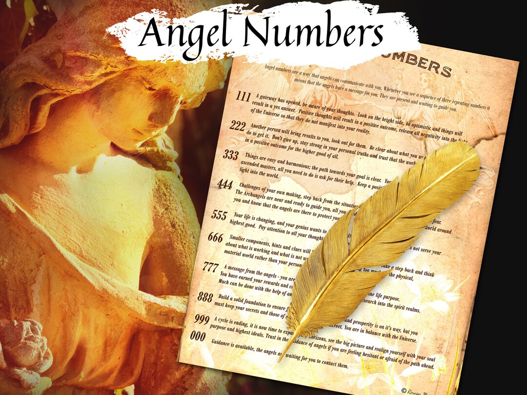 ANGEL NUMBERS, Meaning of Repeating Numbers, Angel Numerology and ...