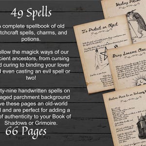 Old Witch Spells Bundle: Unlock Ancient Magick With 49 Powerful Spells ...