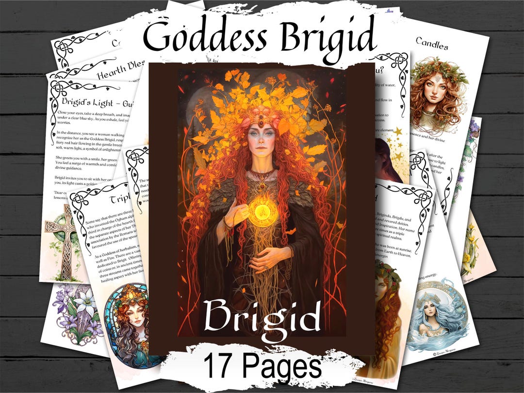 Goddess Brigid Guide: Sacred Knowledge, Spell, Meditation, & Prayer - Etsy