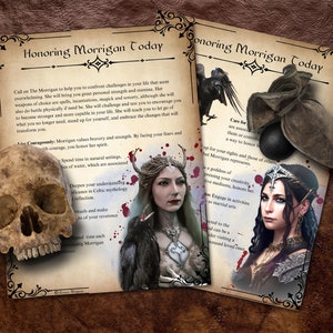 THE MORRIGAN, the Dark Goddess of Wicca and Samhain, Her Mythology ...