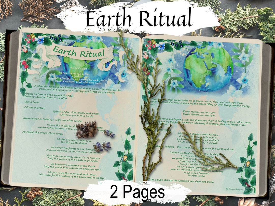 EARTH RITUAL, to Honor and Heal Gaia, Especially on Earth Day, Suitable ...