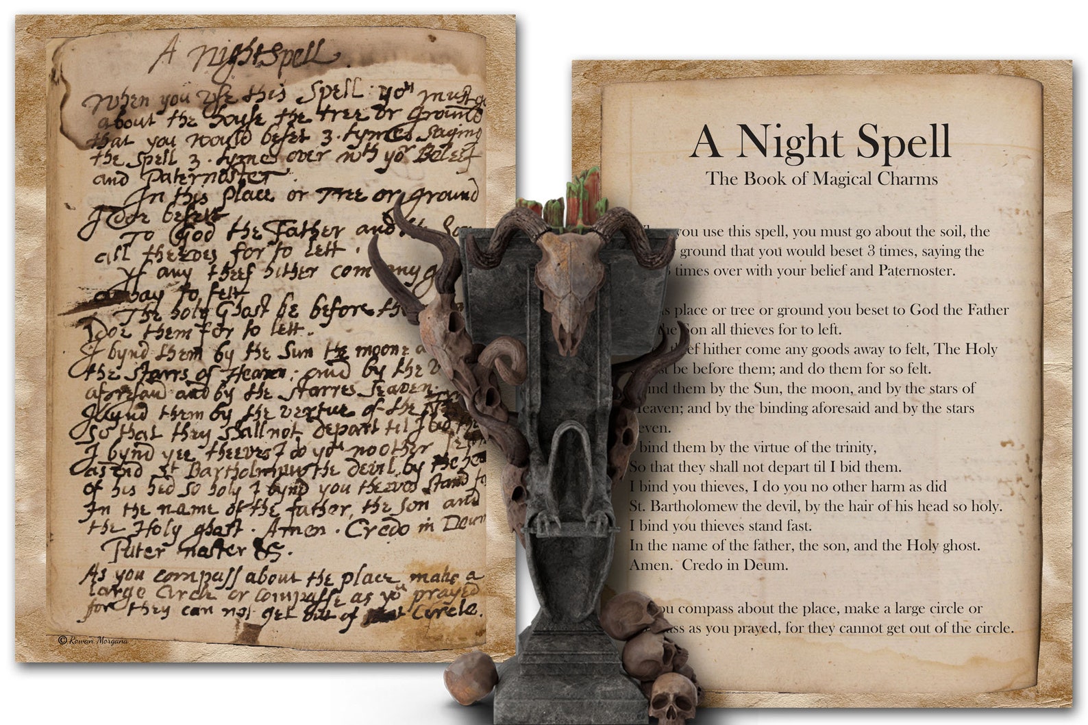 ANCIENT SPELLS Bundle 17th Century Witchcraft Digital - Etsy Canada