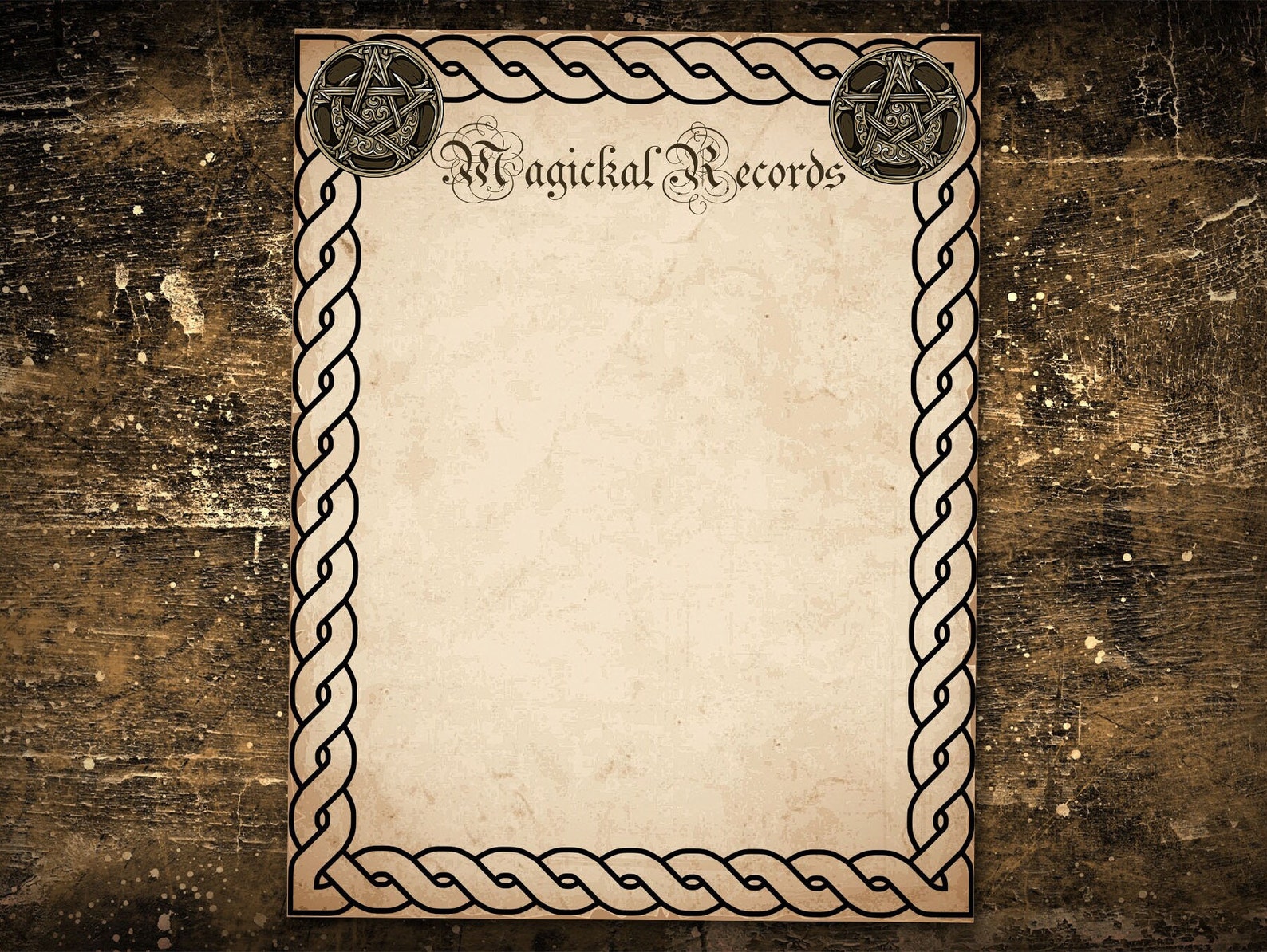 SPELL & RITUAL TEMPLATES 3 Pages Wicca Diary to Keep a Record - Etsy Canada