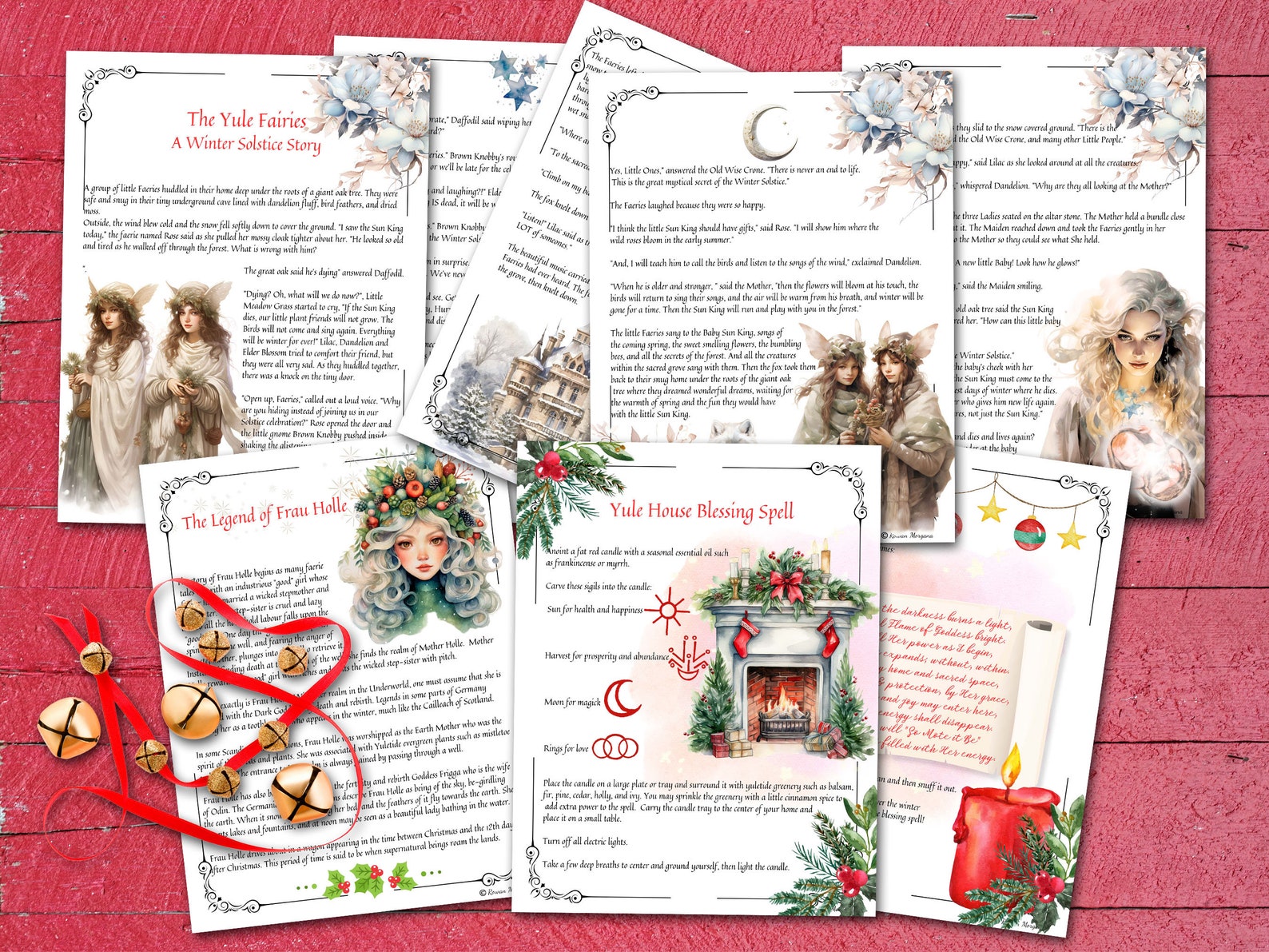 Yule Sabbat Grimoire: Wicca Winter Solstice Spells & Rituals (75 ...