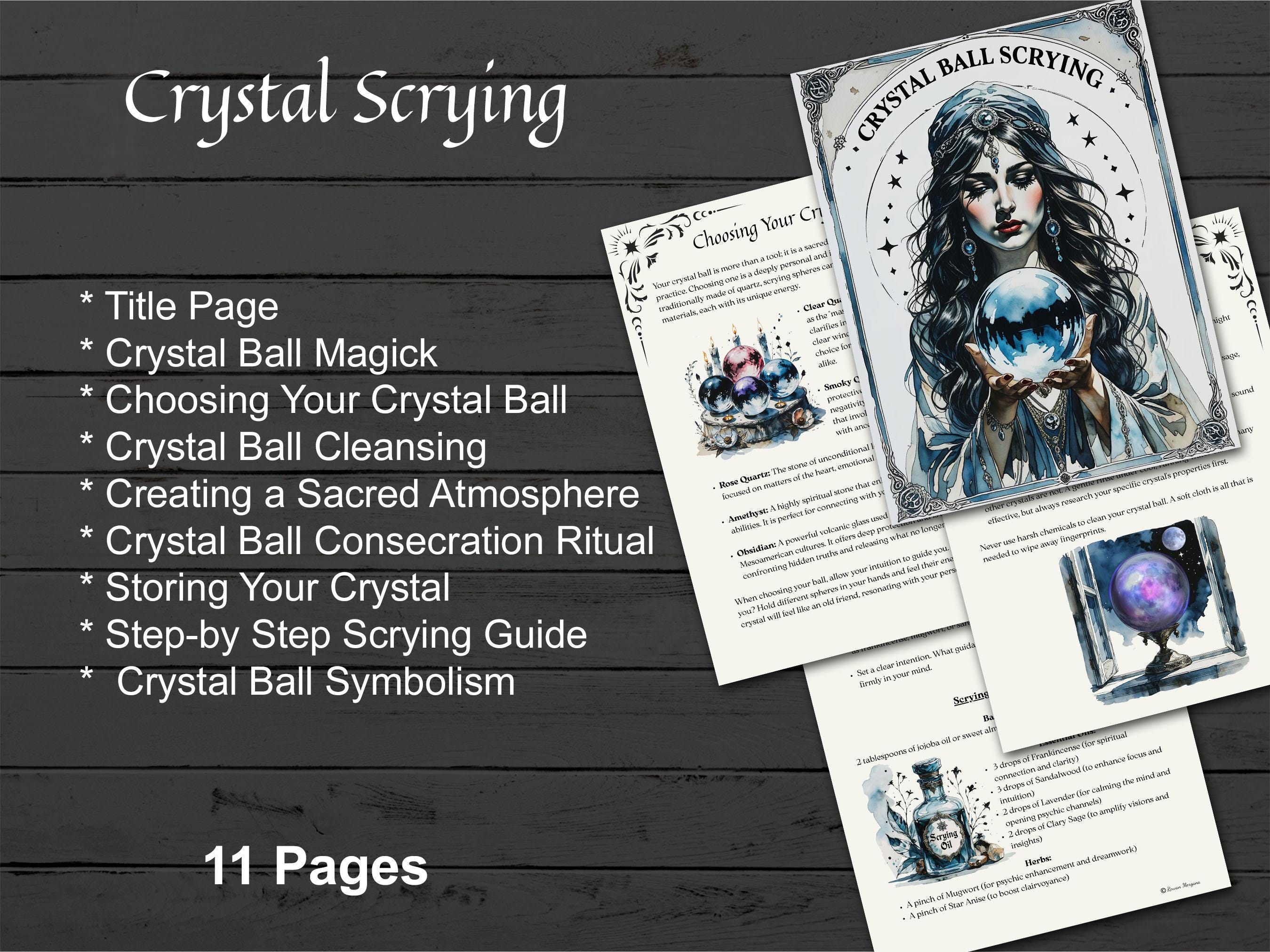Crystal Ball Guide: Master the Art of Scrying, Techniques & Care, 11 ...
