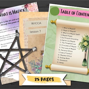 Wicca Lesson #7: the Secrets of High and Low Magick - Etsy