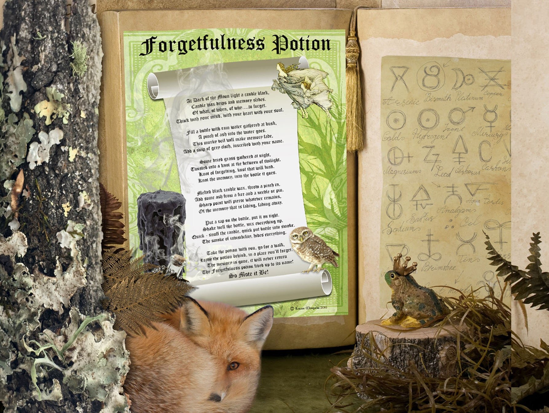 FORGETFULNESS POTION Spell to Banish Memories Wicca Witch - Etsy Canada