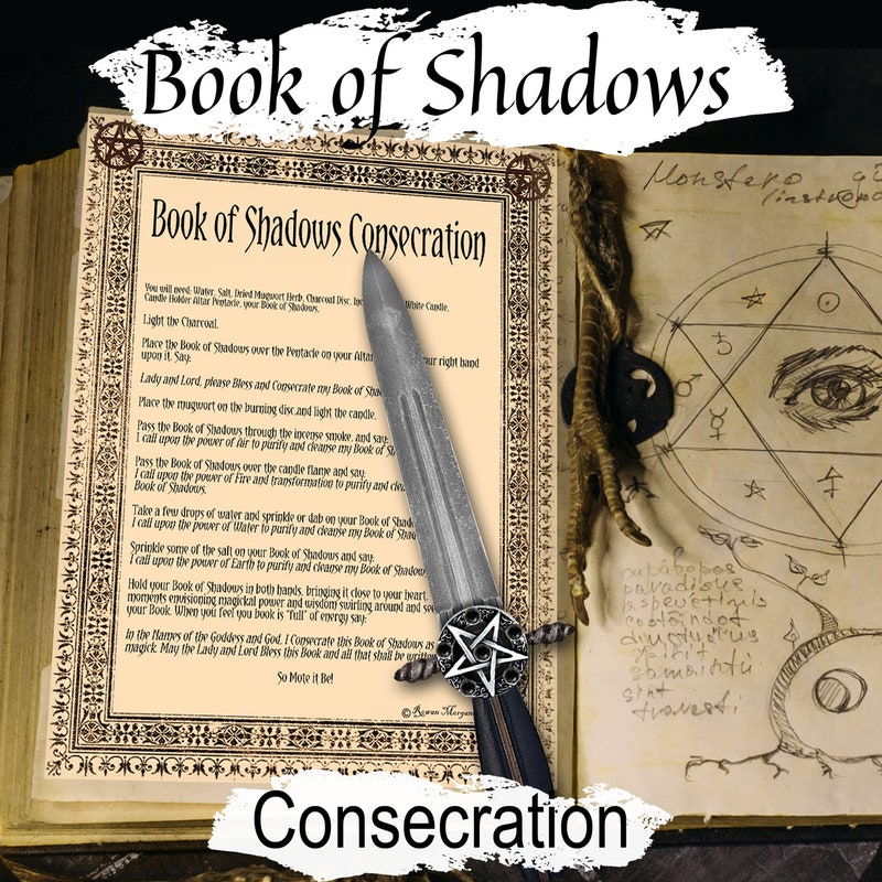 Book of Shadows Blessing - Etsy