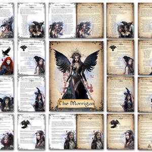 THE MORRIGAN, the Dark Goddess of Wicca and Samhain, Her Mythology ...