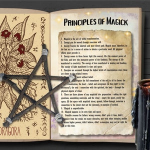Wicca Lesson #7: the Secrets of High and Low Magick - Etsy