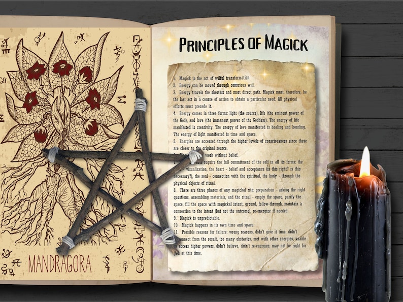 Wicca Lesson #7: the Secrets of High and Low Magick - Etsy