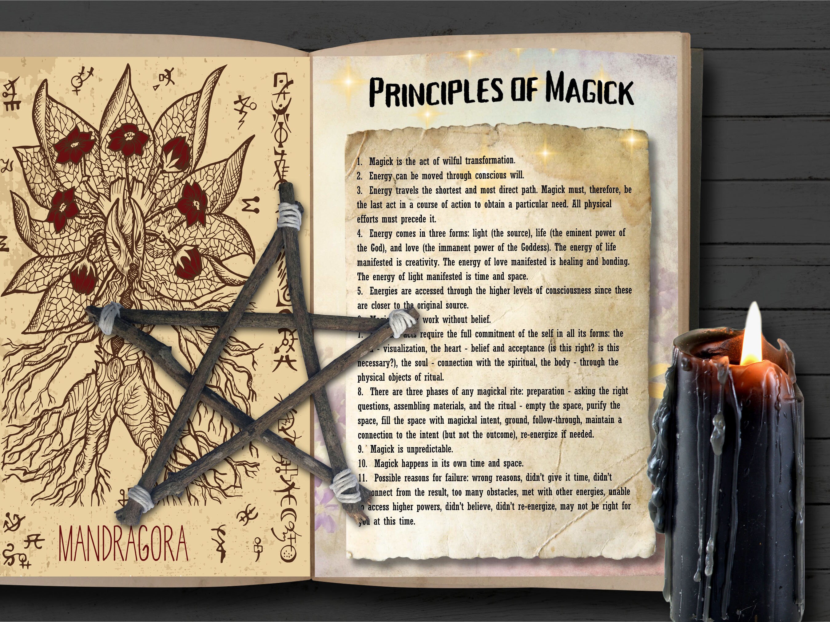 Wicca Lesson #7: the Secrets of High and Low Magick - Etsy