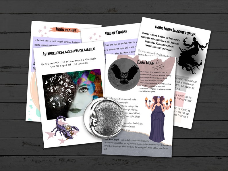 Wicca Lesson # 3: Unlock the Secrets of Moon Magick and Master the ...