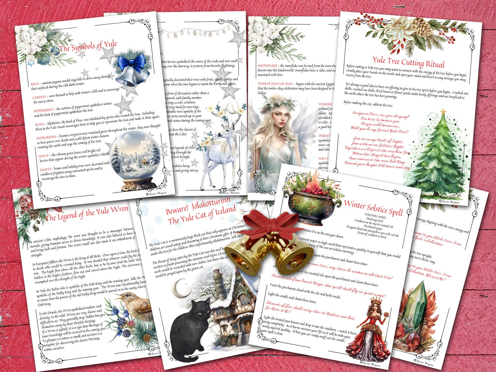 Yule Sabbat Grimoire: Wicca Winter Solstice Spells & Rituals (75 ...