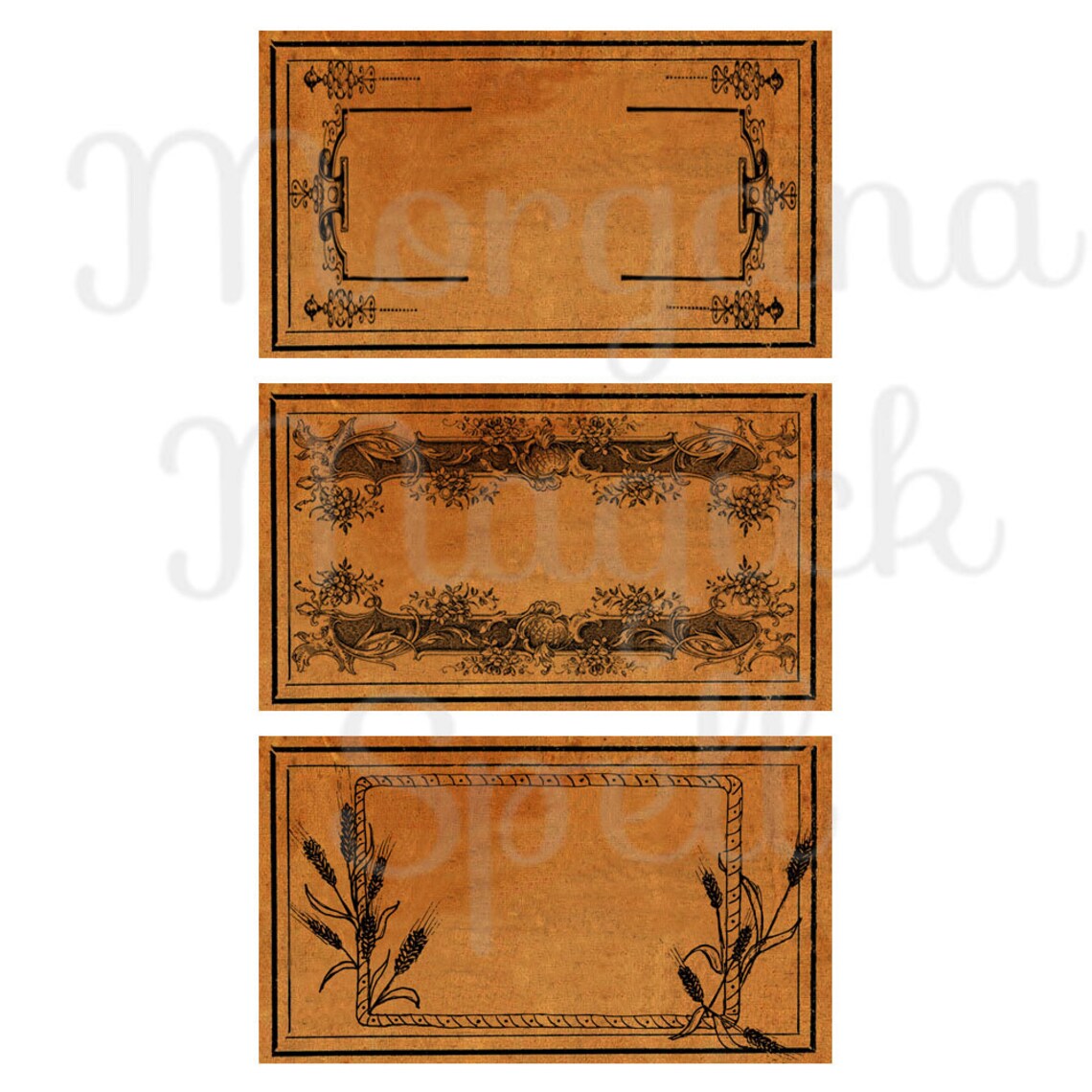 VINTAGE LABELS Blank Apothecary Labels Printable Instant | Etsy