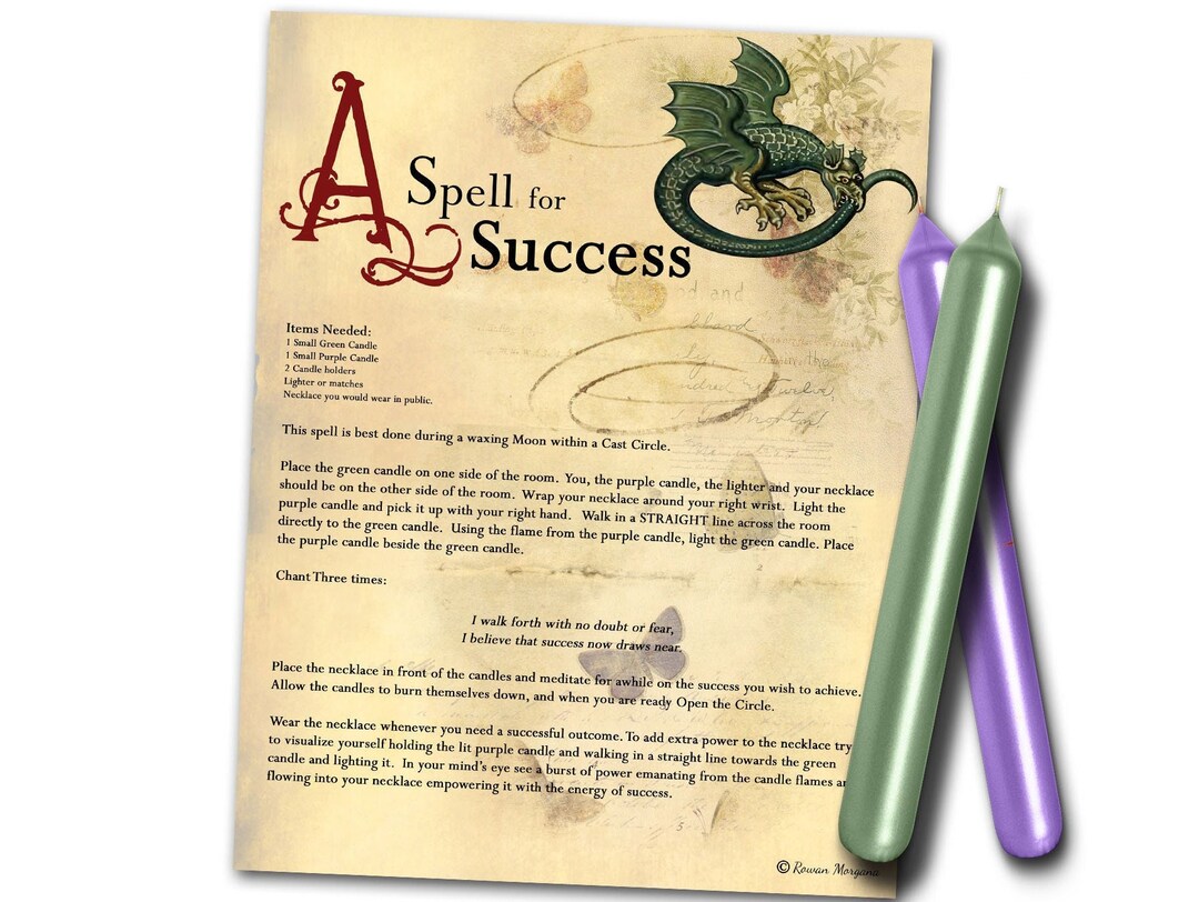 SUCCESS SPELL, to Be Successful in All That You Do, Use Candle Magick ...