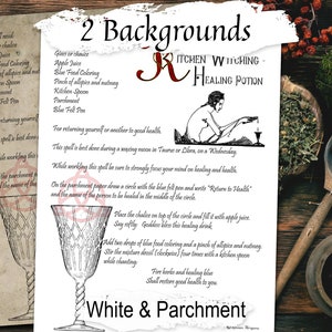 KITCHEN WITCH POTION, Cottage Witchcraft, Cooking Spell, Wicca Green ...