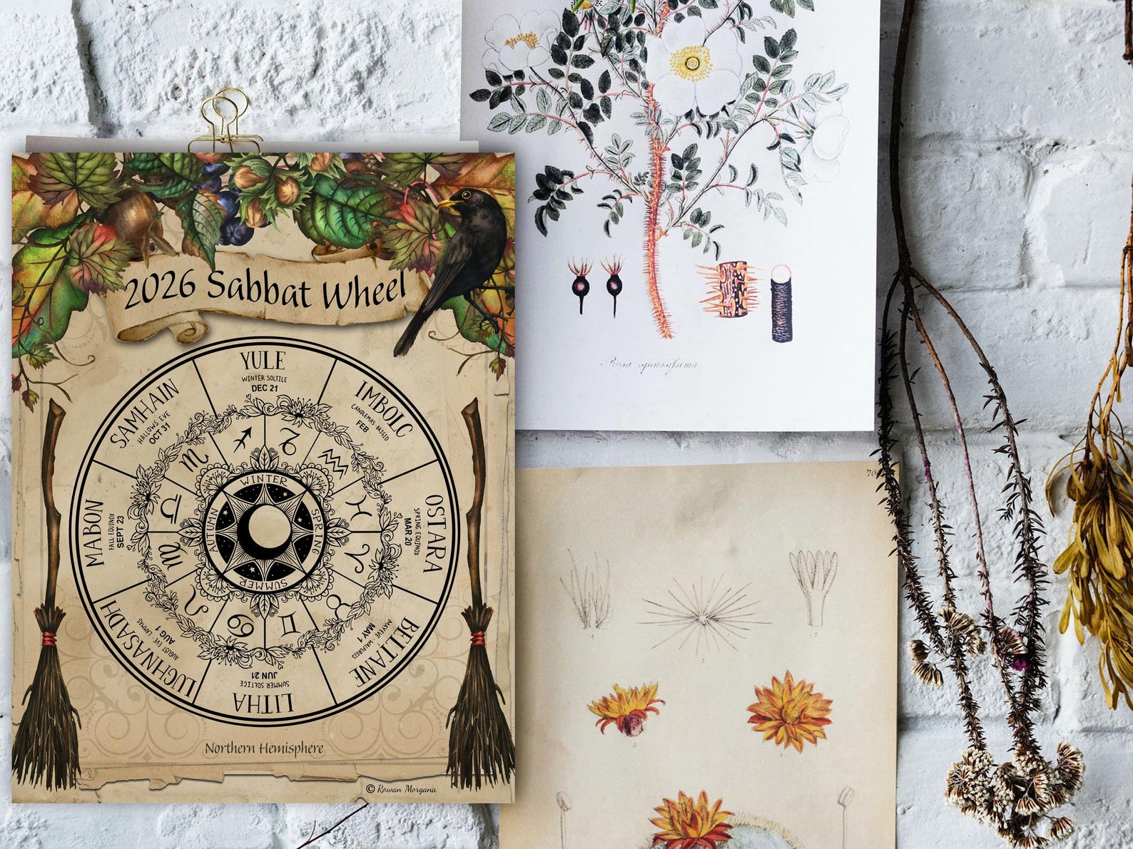 2026 Wheel of the Year: Wiccan Sabbat Calendar, Pagan Celebration Dates ...