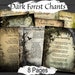 Forest Spirit Spellbook Pages: Enchanted Woodland Chants (PDF Download ...