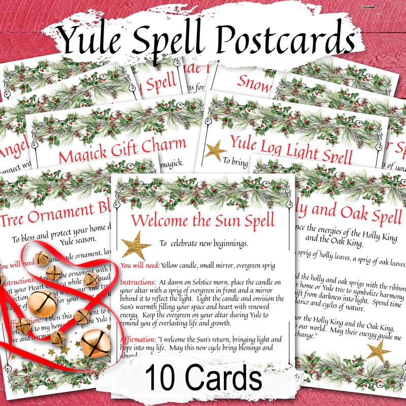 Yule Spell - Etsy