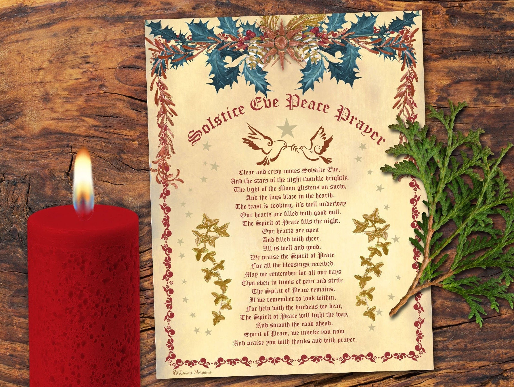 Winter Solstice Wiccan Prayers