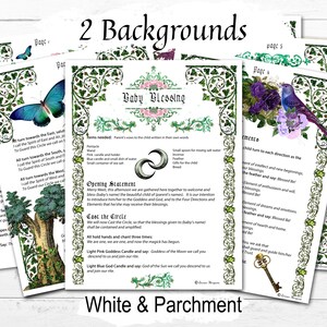 BABY BLESSING CEREMONY, Wiccaning, Pagan Naming Ritual, Witchcraft Baby ...