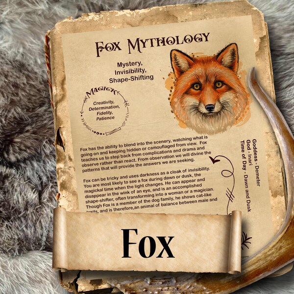 Fox Totem - Etsy