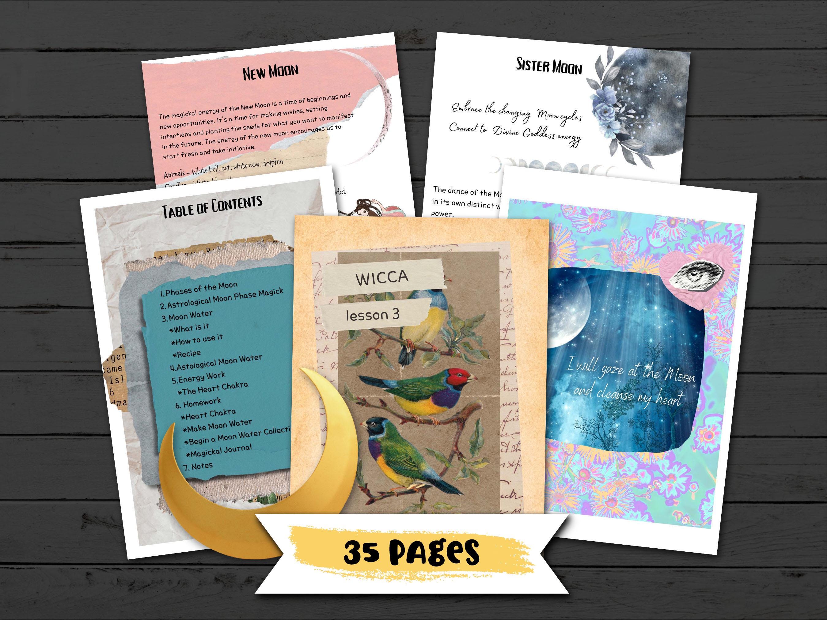 Wicca Lesson # 3: Unlock the Secrets of Moon Magick and Master the ...