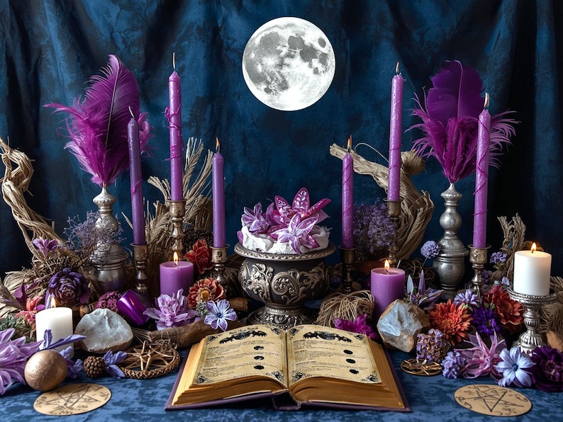 Moon Magick Guide: Lunar Cycles, Moon Phase Spells & Rituals, 102 Page ...