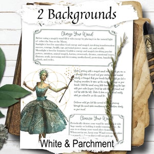 THE MAGICK WAND Guide, How to Use Cleanse Charge and Make, Witch ...